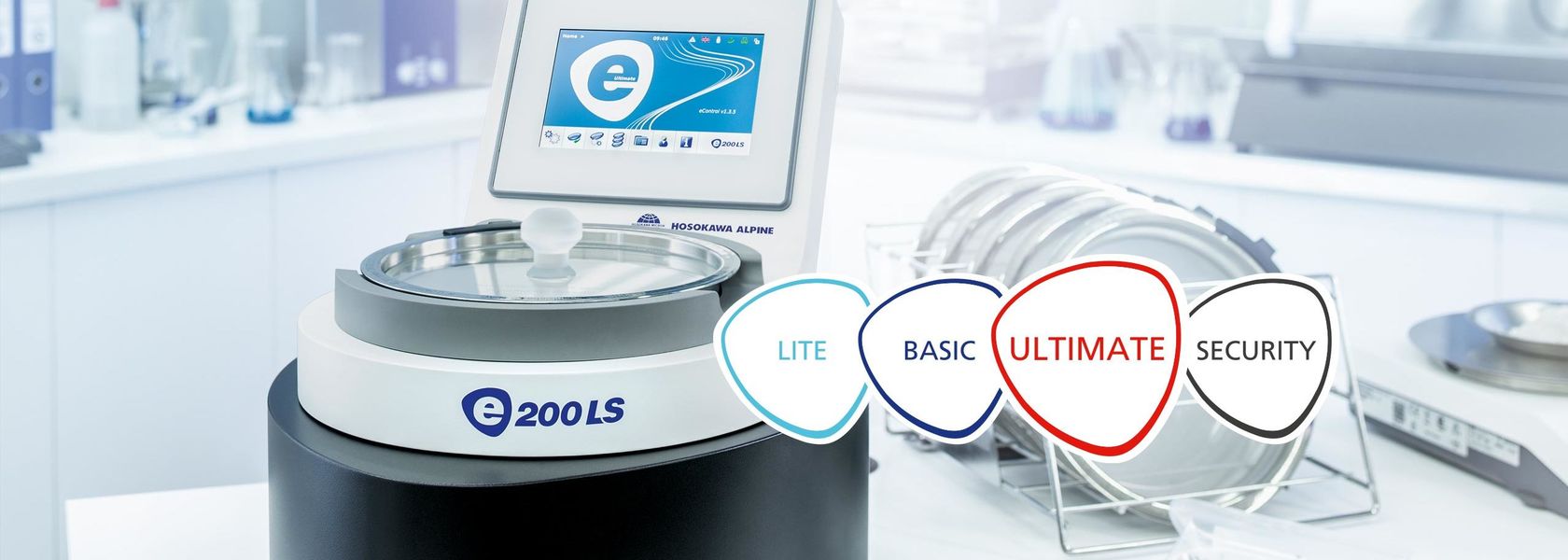 Alpine Air Jet Sieve e200LS can now be upgraded