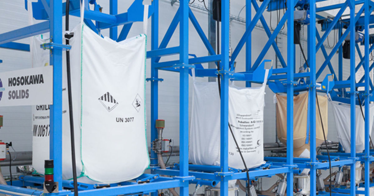 Completely pure: Emptying big bags without mixing products